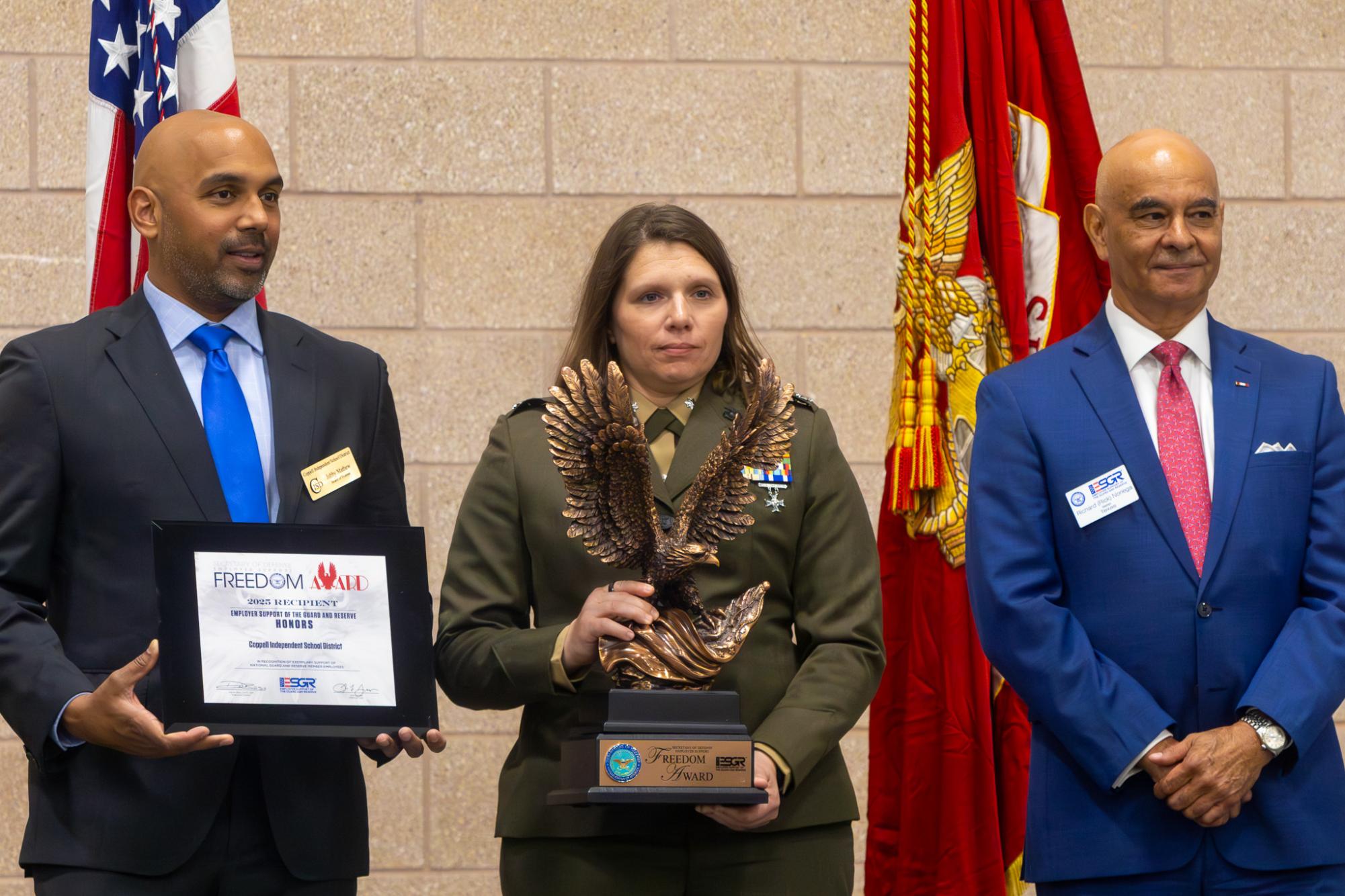 District honored with Department of Defense award – Coppell Student Media